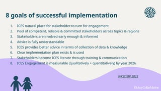 ICES advice and stakeholder engagement in relation to advice. | PPT