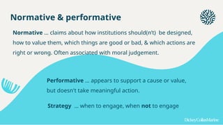 ICES advice and stakeholder engagement in relation to advice. | PPT