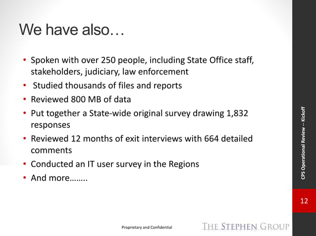 Stakeholder forum ppt | PPT