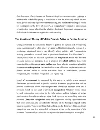 Identifying and Prioritizing Stakeholders for Public Relations | PDF