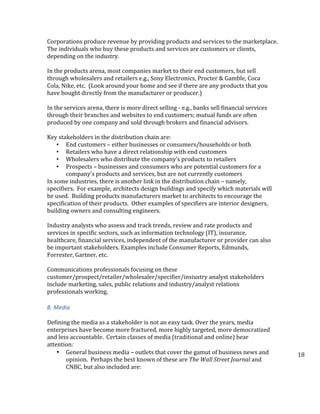 Identifying and Prioritizing Stakeholders for Public Relations | PDF