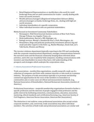 Identifying and Prioritizing Stakeholders for Public Relations | PDF
