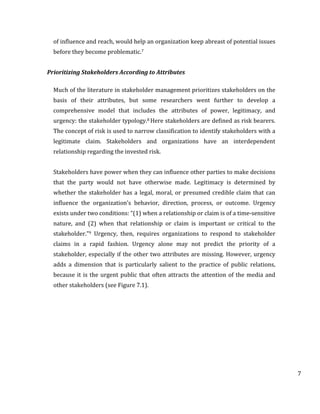Identifying and Prioritizing Stakeholders for Public Relations | PDF