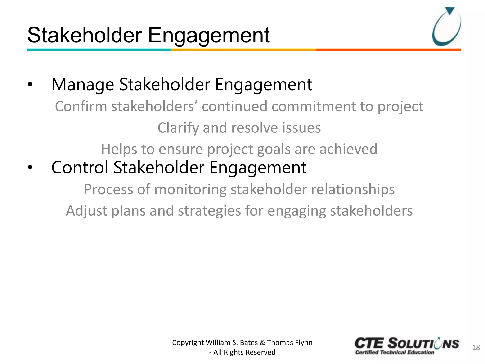 Project Management Essentials: Stakeholder Management | PPTX
