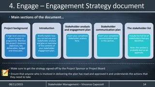 Stakeholder management - a short introduction | PPT