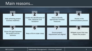 Stakeholder management - a short introduction | PPT