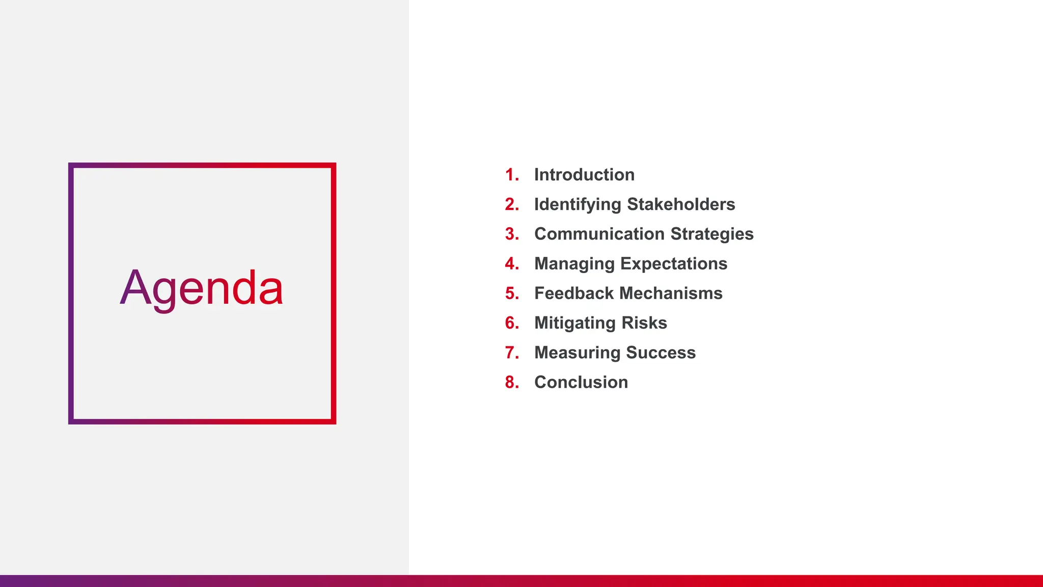 Stakeholder Management (Project Management) Presentation | PPTX