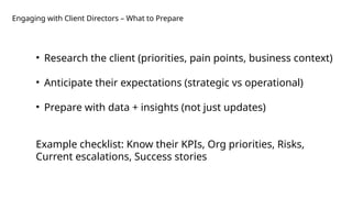Stakeholder Management for Senior Managers | PPTX