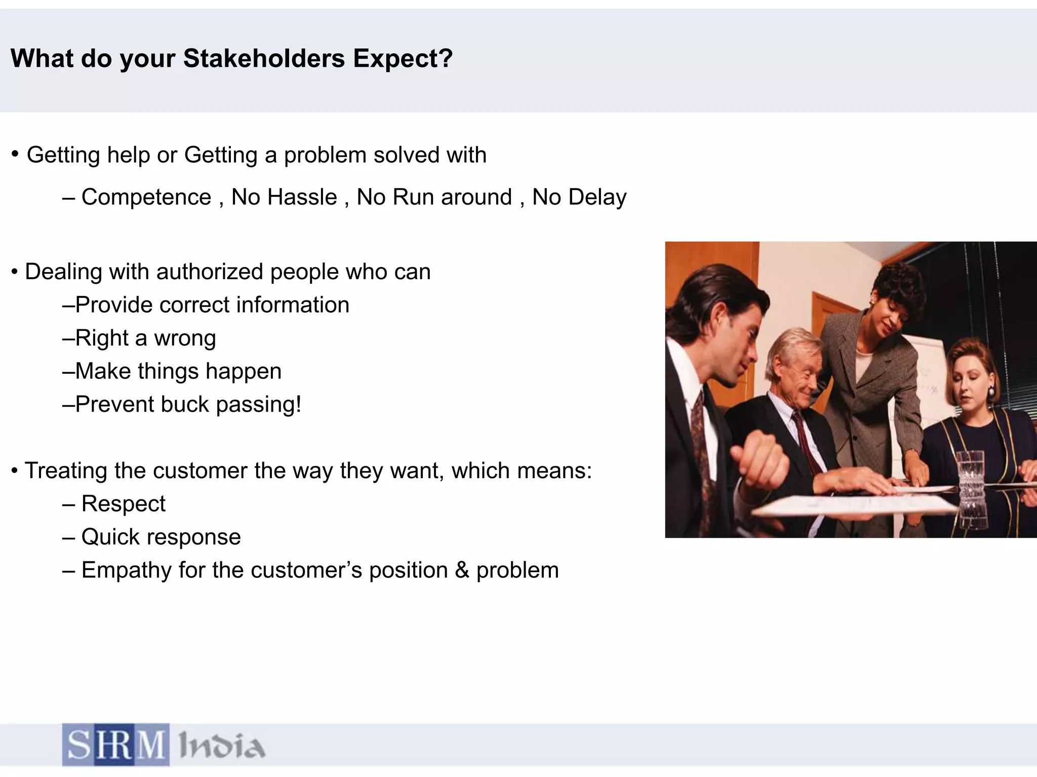 Stakeholder management & communication | PPTX