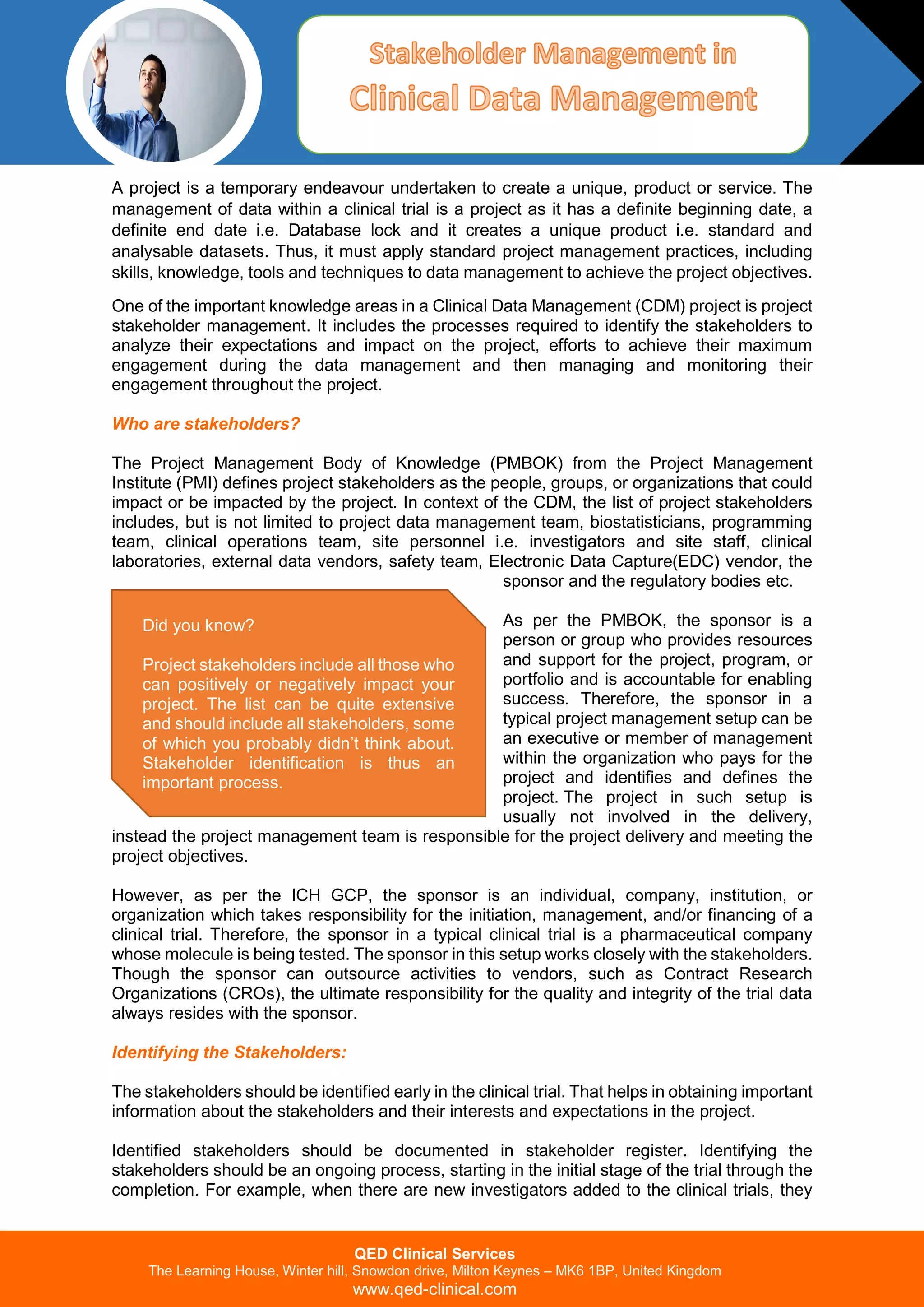 Stakeholder Management in CDM | PDF