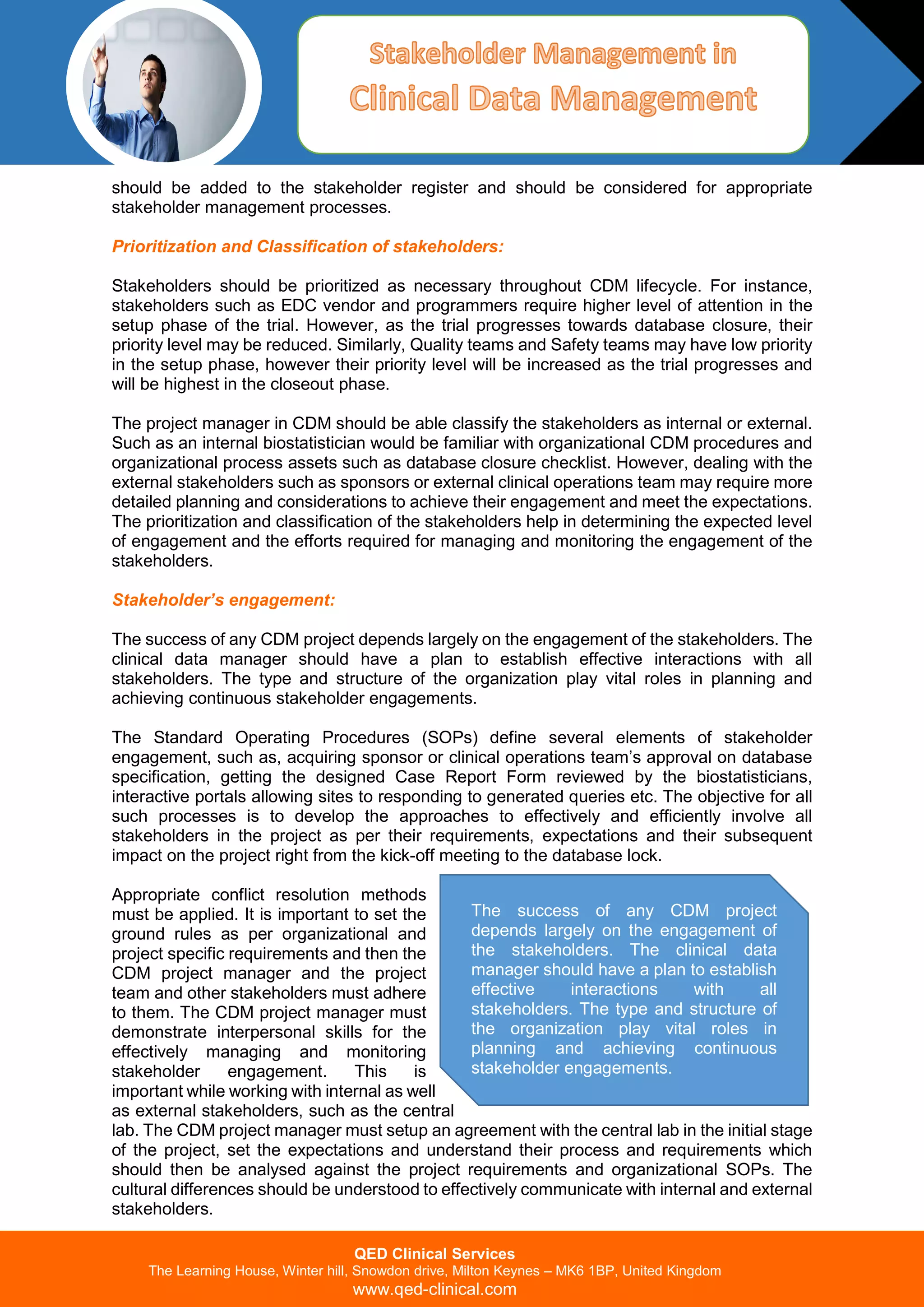 Stakeholder Management in CDM | PDF