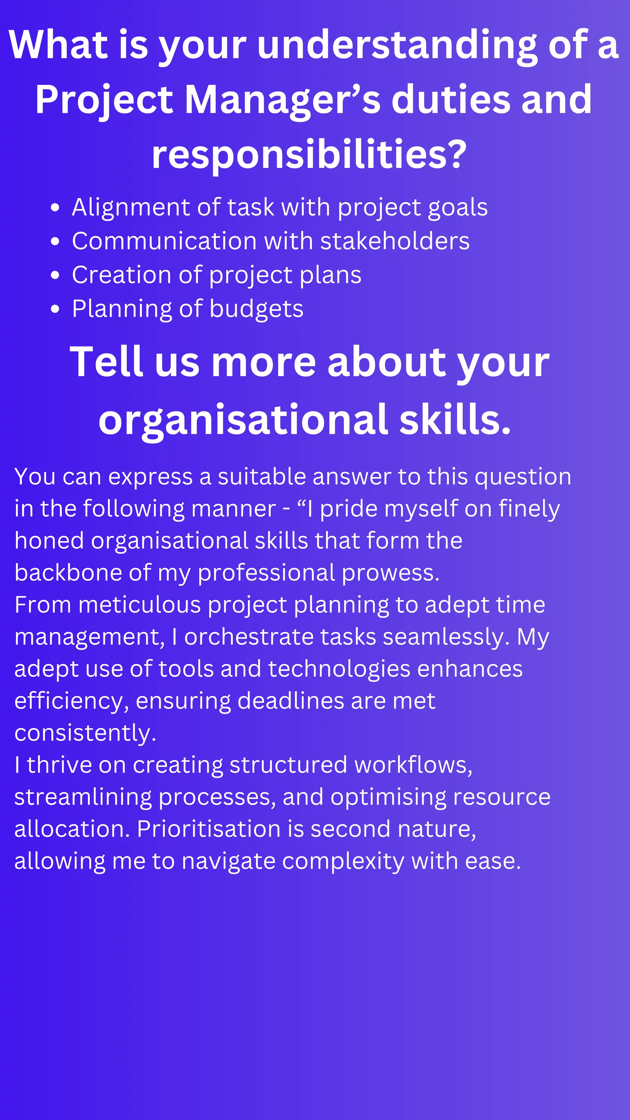 Stakeholder Management Interview preparation | PDF