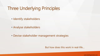 Stakeholder management | PPTX | Business | Business and Finance