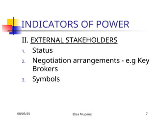 STAKEHOLDER MAPPING FOR UNDERSTANDING PRIORITIES OF NEEDS | PPT