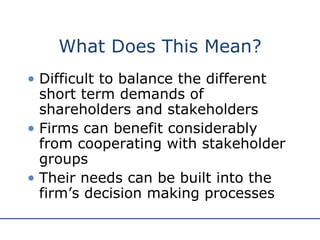 Stakeholder Model | PPT