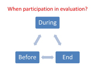 Stakeholder participation in evaluation by Ranjani K. Murthy | PPTX