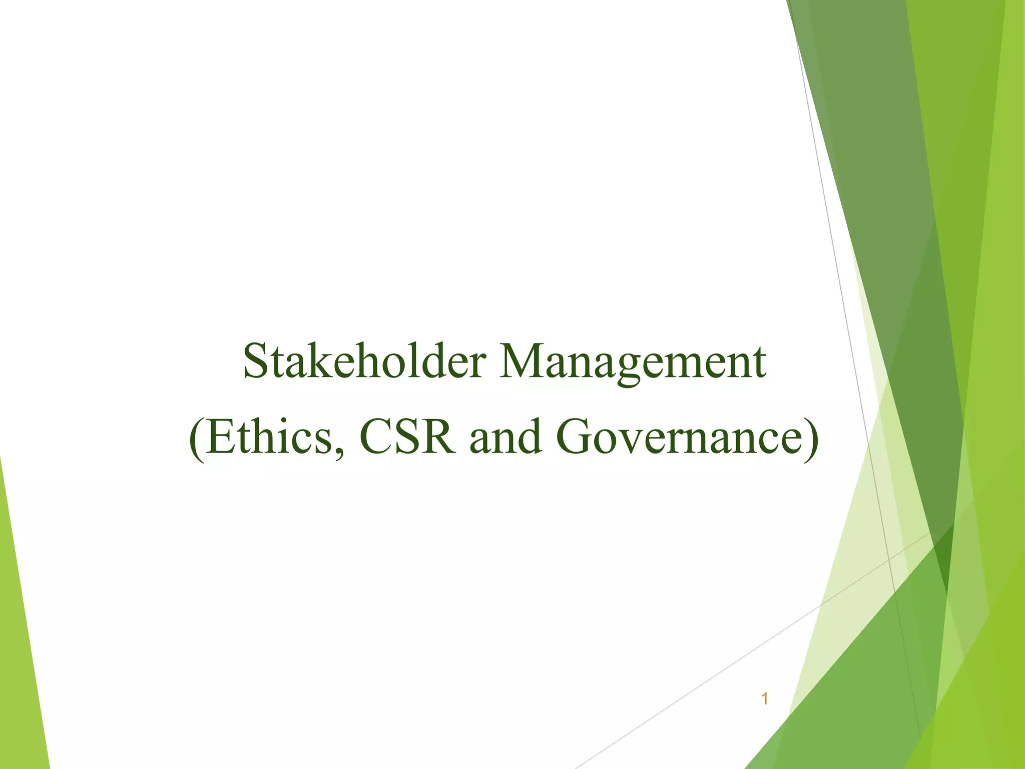 Stakeholders.ppt | Business | Business and Finance
