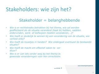 Stakeholdersanalyse | PPT