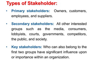 Stakeholders Analysis | PDF