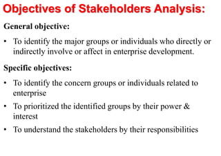 Stakeholders Analysis | PDF