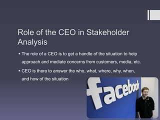 Stakeholders and Issues Management Approaches | PPTX