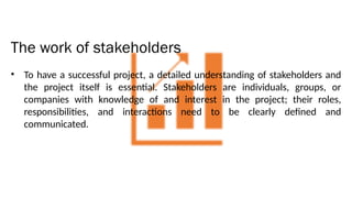 ISO 21500:2012 Project Management: Stakeholders and Project ...