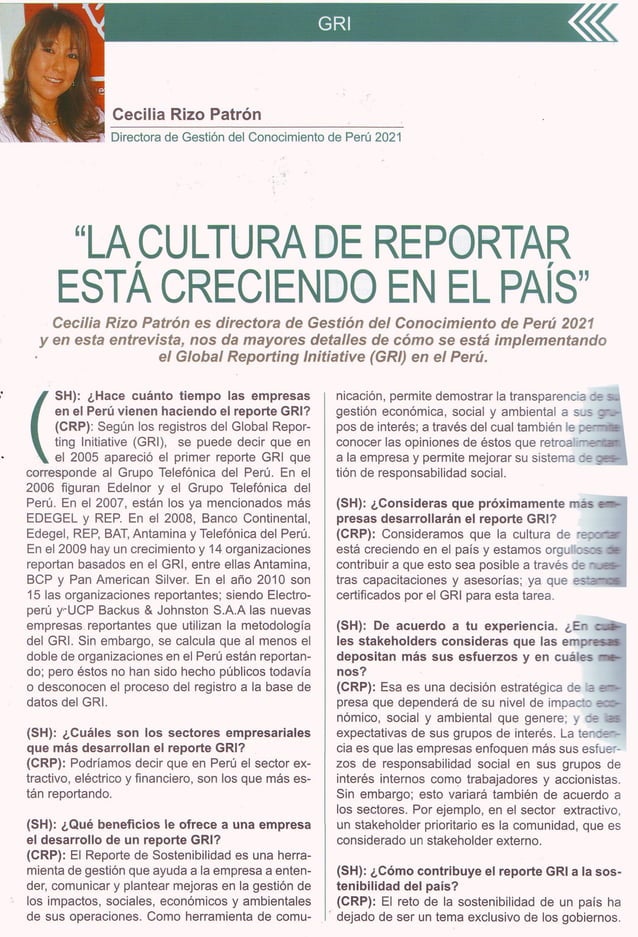 Stakeholders cecilia rizo patron | PDF