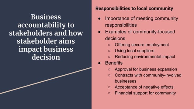 Stakeholders in business.pptx IGCSE business studies | PPTX
