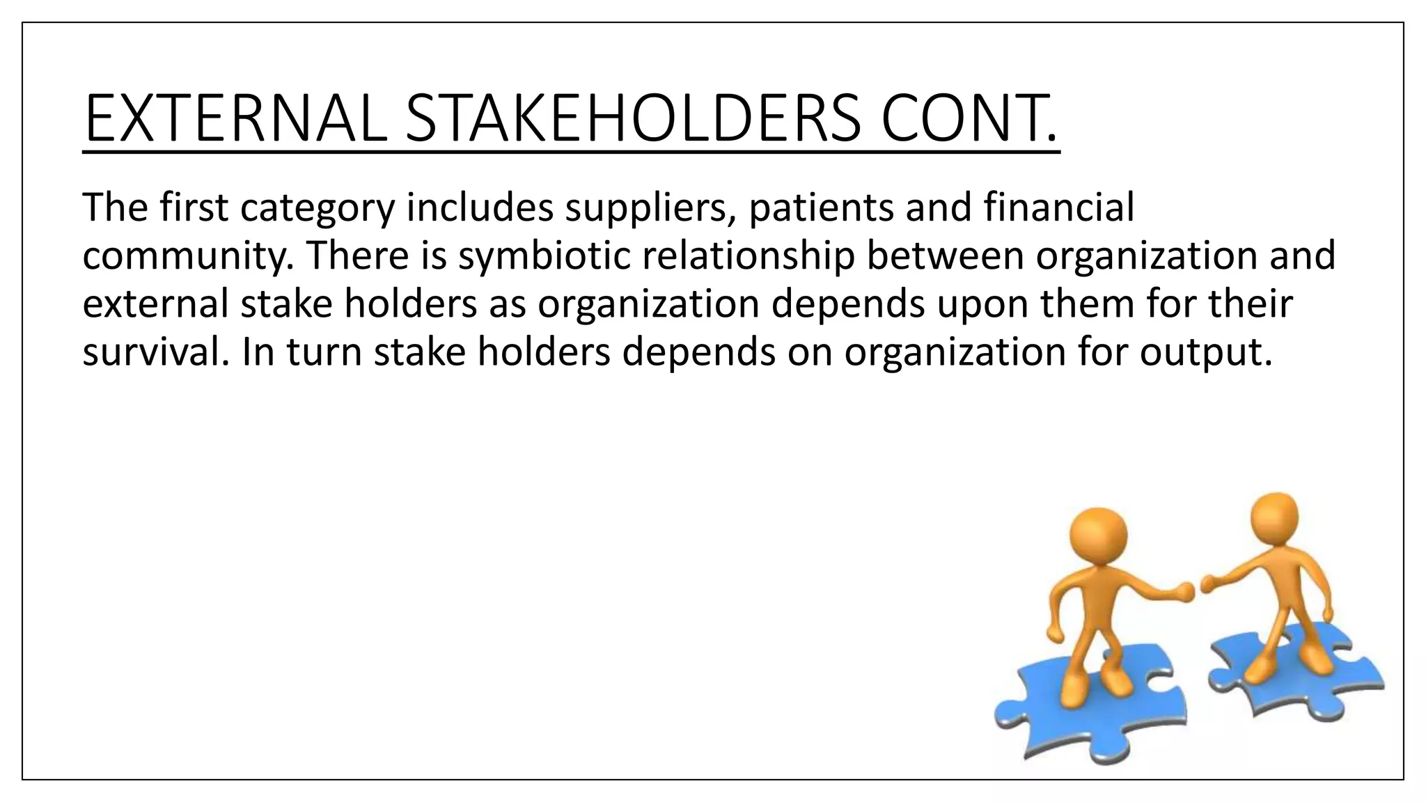 Major Stakeholders in Healthcare system | PPTX