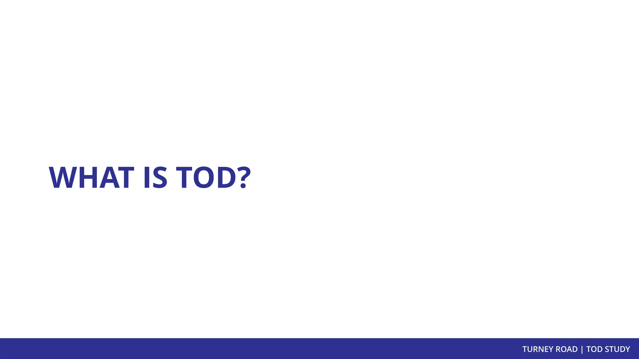 Turney Road TOD Study Stakeholder Survey Summary Results | PPT