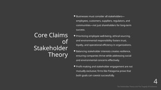 Stakeholder Theory Assignment and the tragedy of commons.pptx