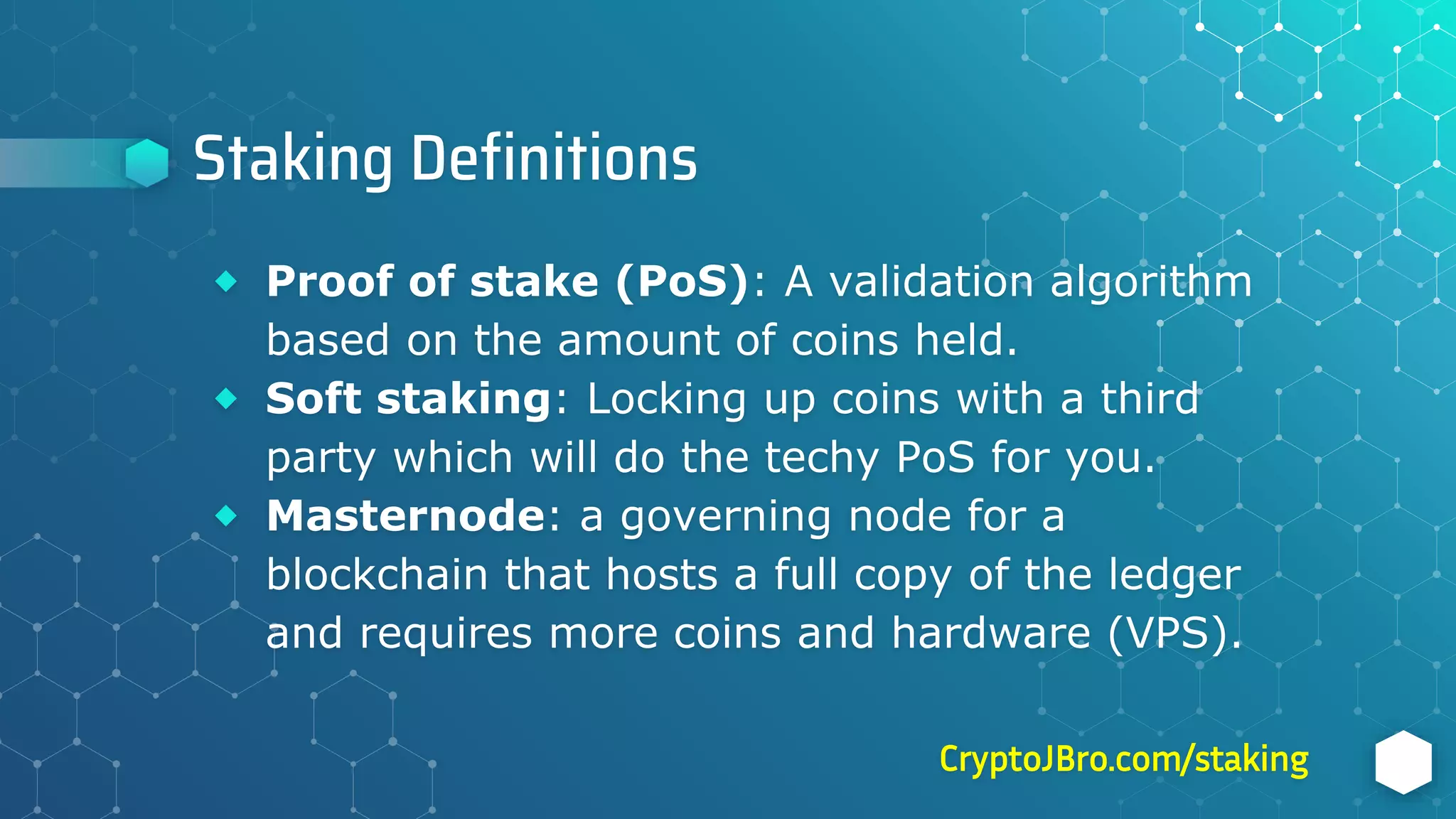 Staking Cryptocurrency Explained (with Platform List) | PPTX | Stocks ...