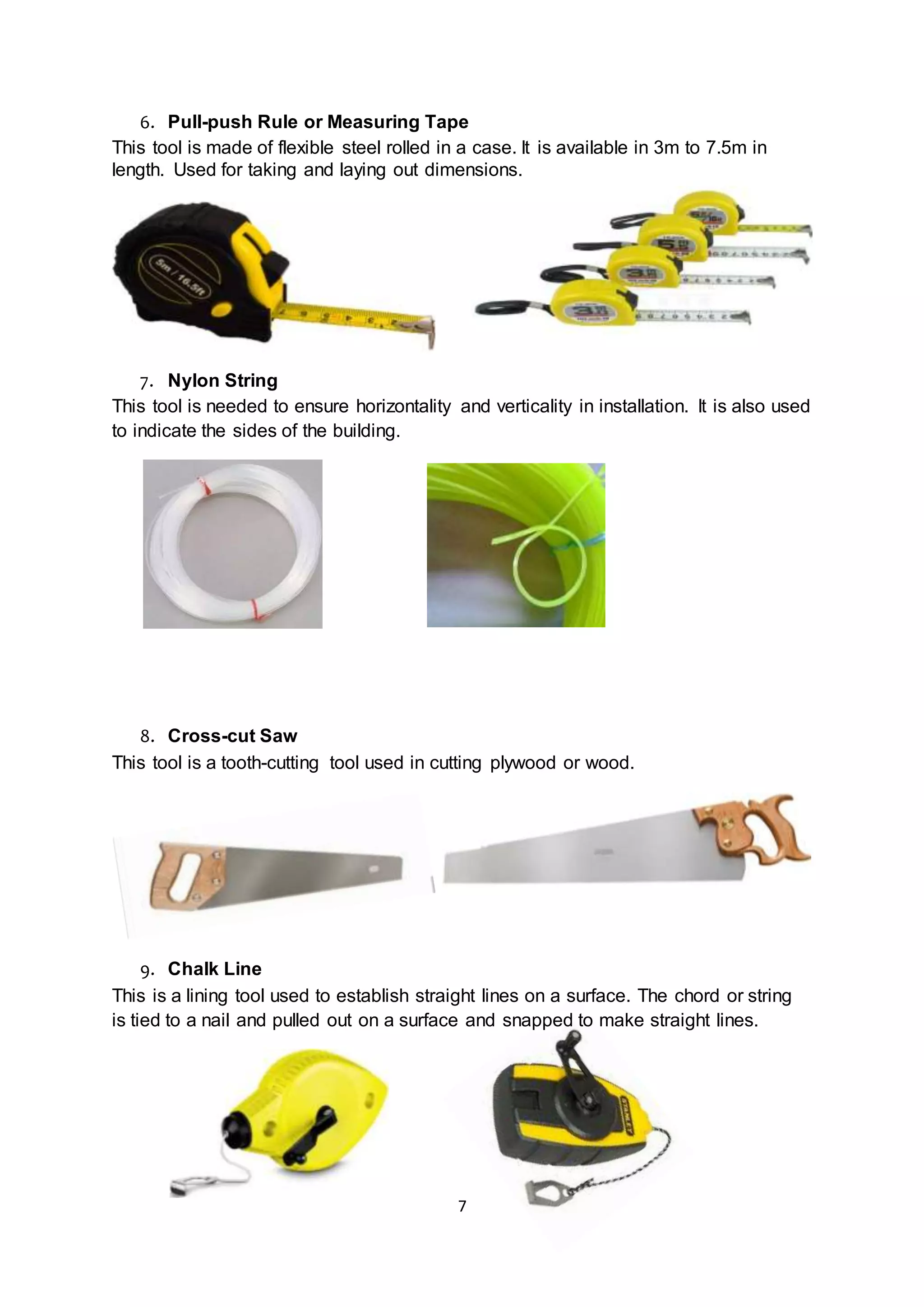 Staking out building lines | DOCX