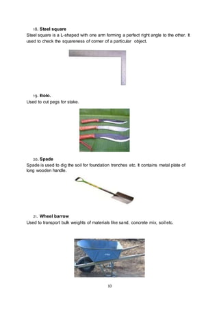 Staking out building lines | DOCX