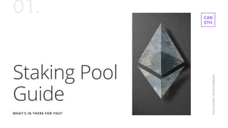 Staking Pool Guide Pdf