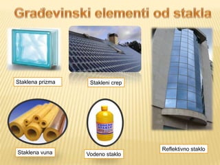 Staklo | PPTX