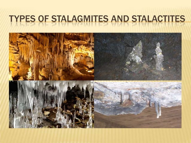 Stalactite and stalagmite | PPTX