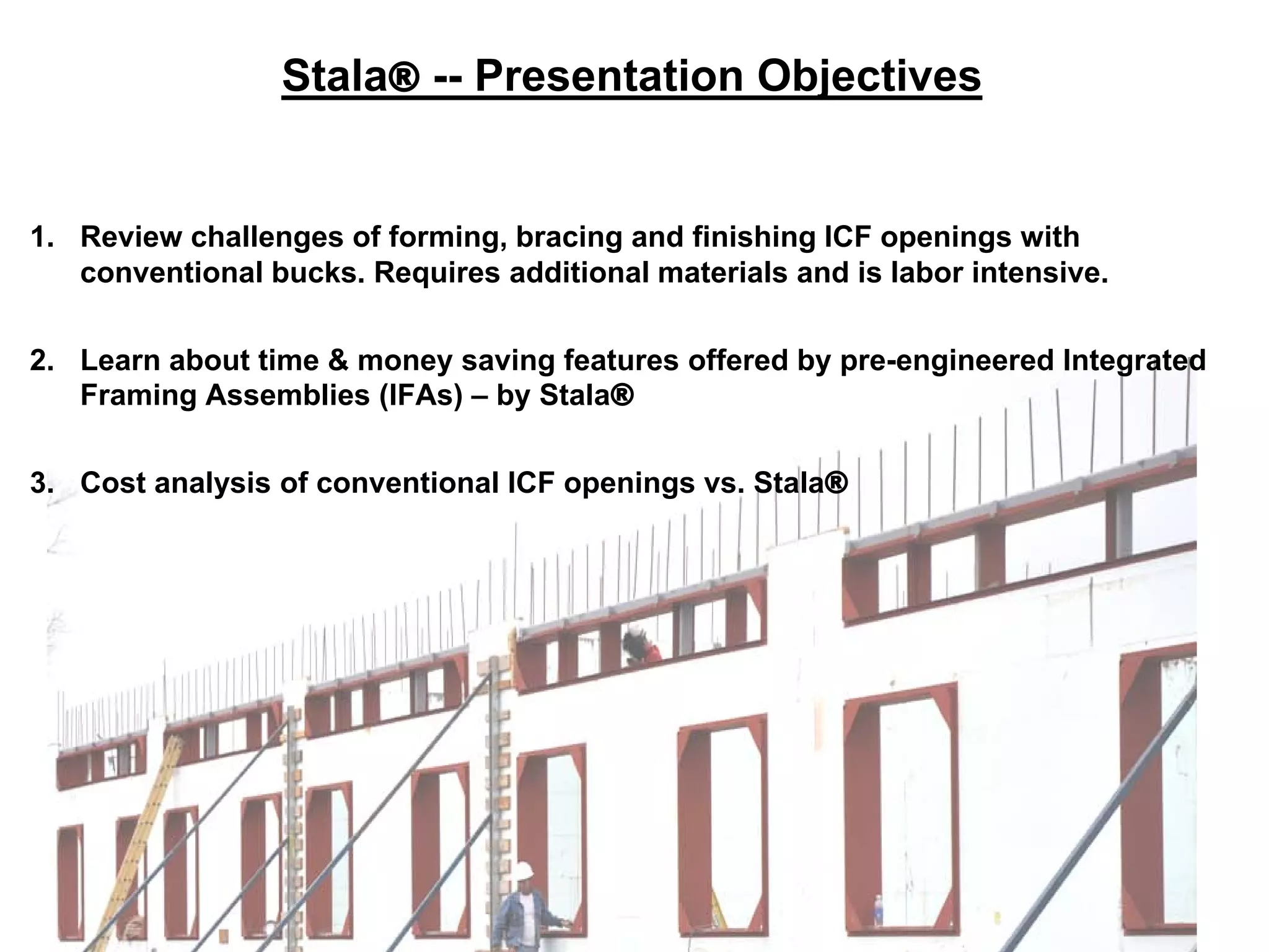 Stala Integrated Framing Assemblies (If As) | PDF