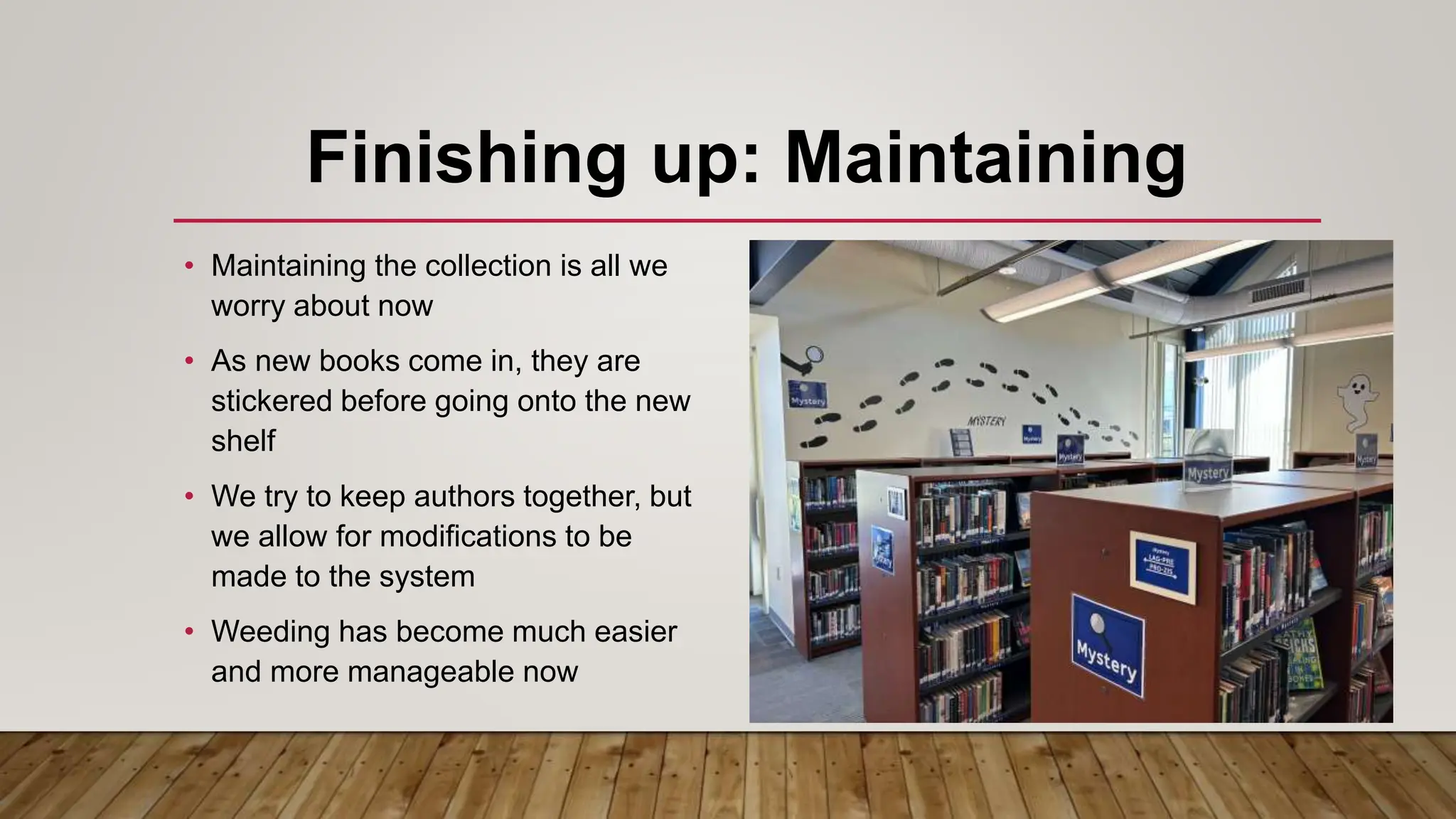Big Talk From Small Libraries 2024: Genrefying your Public Library | PPT