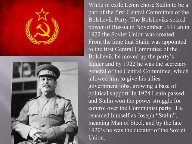 Joseph Stalin | PPT