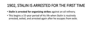 HISTORY YEAR 9 - STALIN | PPTX