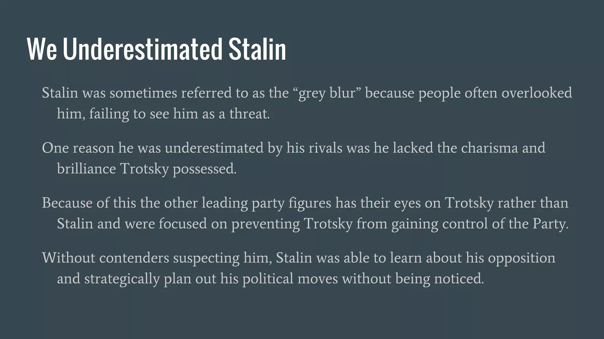 Stalin rise to power | PPTX | Political Issues & policy | Politics
