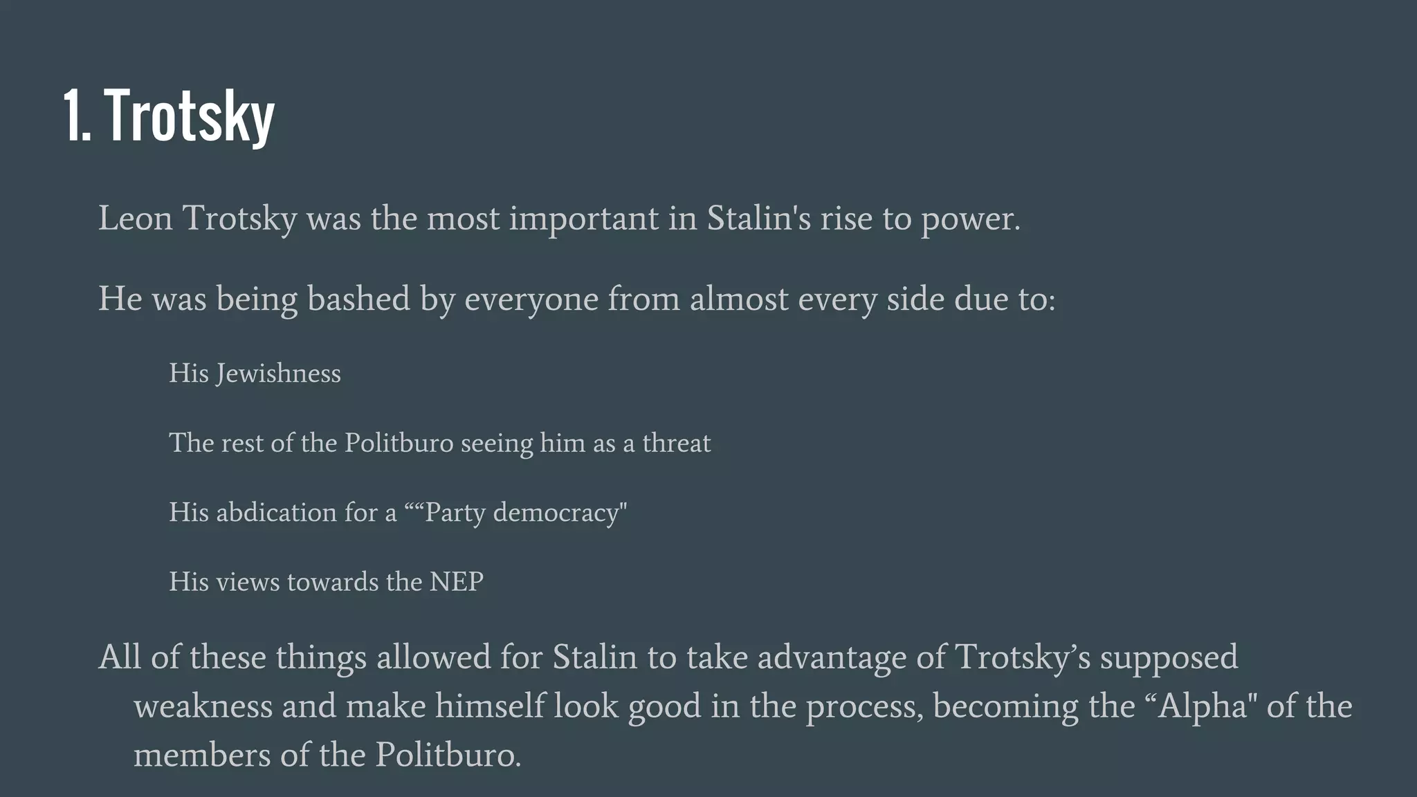 Stalin rise to power | PPTX | Political Issues & policy | Politics