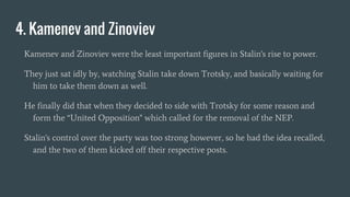 Stalin rise to power | PPTX