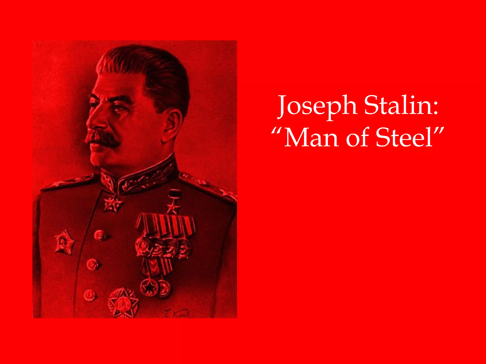 Stalin Presentation | PPT