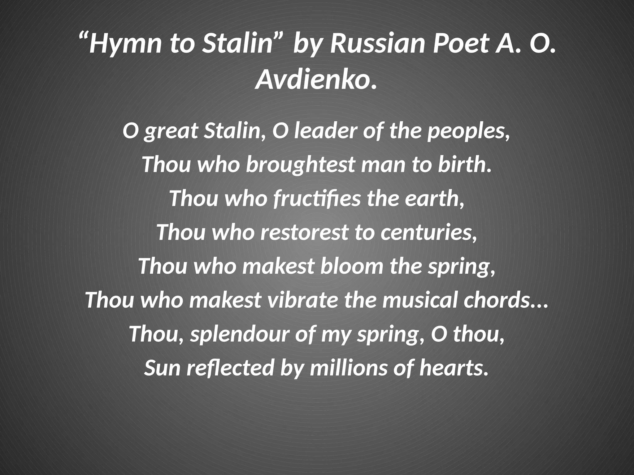 Stalin Cult of Personality OverviewPictures | PPTX