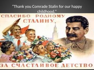 Stalin Cult of Personality OverviewPictures | PPTX
