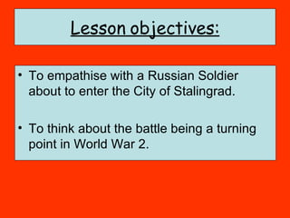 Stalingrad [Enemy at the Gates] | PPT