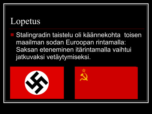 Stalingradin taistelu | PPT