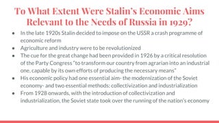 Stalin group 6 | PDF | Economy | Business and Finance